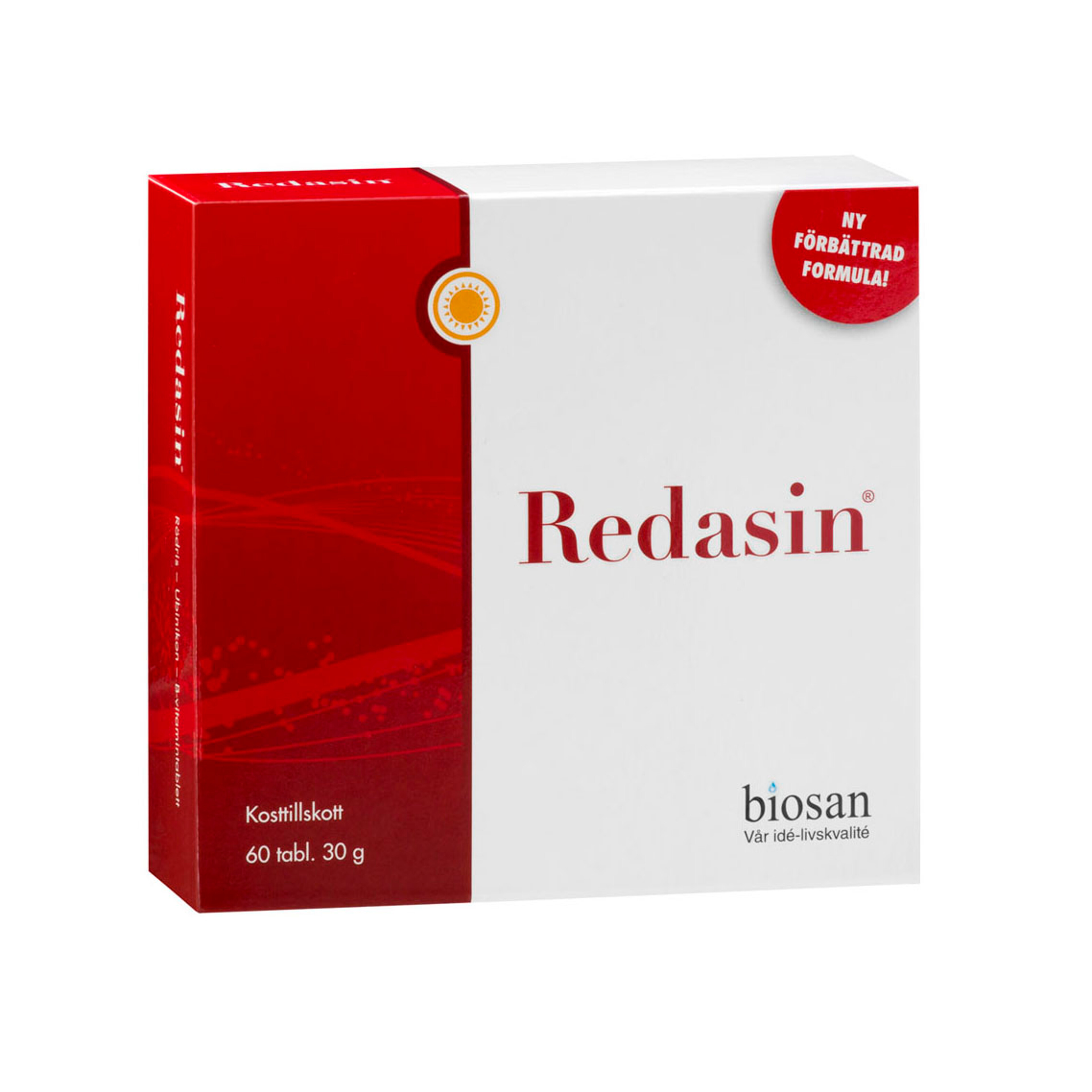 Köp Biosan Redasin 60 tabletter | Bonmed